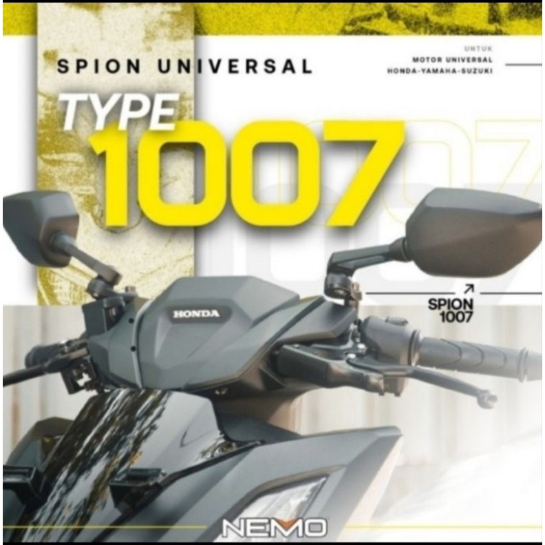 Jual Spion ducati nemo type 1007 1008 1372-3 universal | Shopee Indonesia