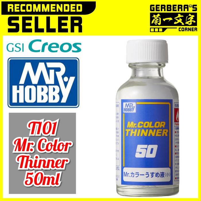 Jual Mr Color T101 Mr Color Thinner 50ml - Mr. Hobby - Lacquer Paint ...