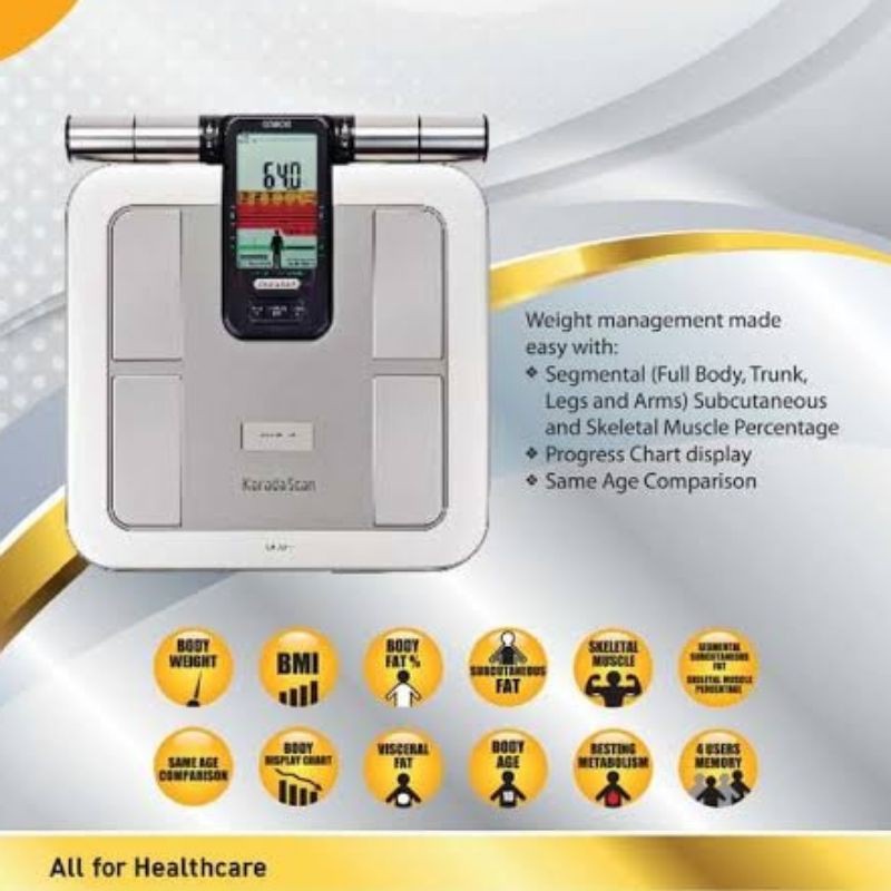 Jual Omron Karada Scan HBF 375 - Body Fat Monitor | Shopee Indonesia