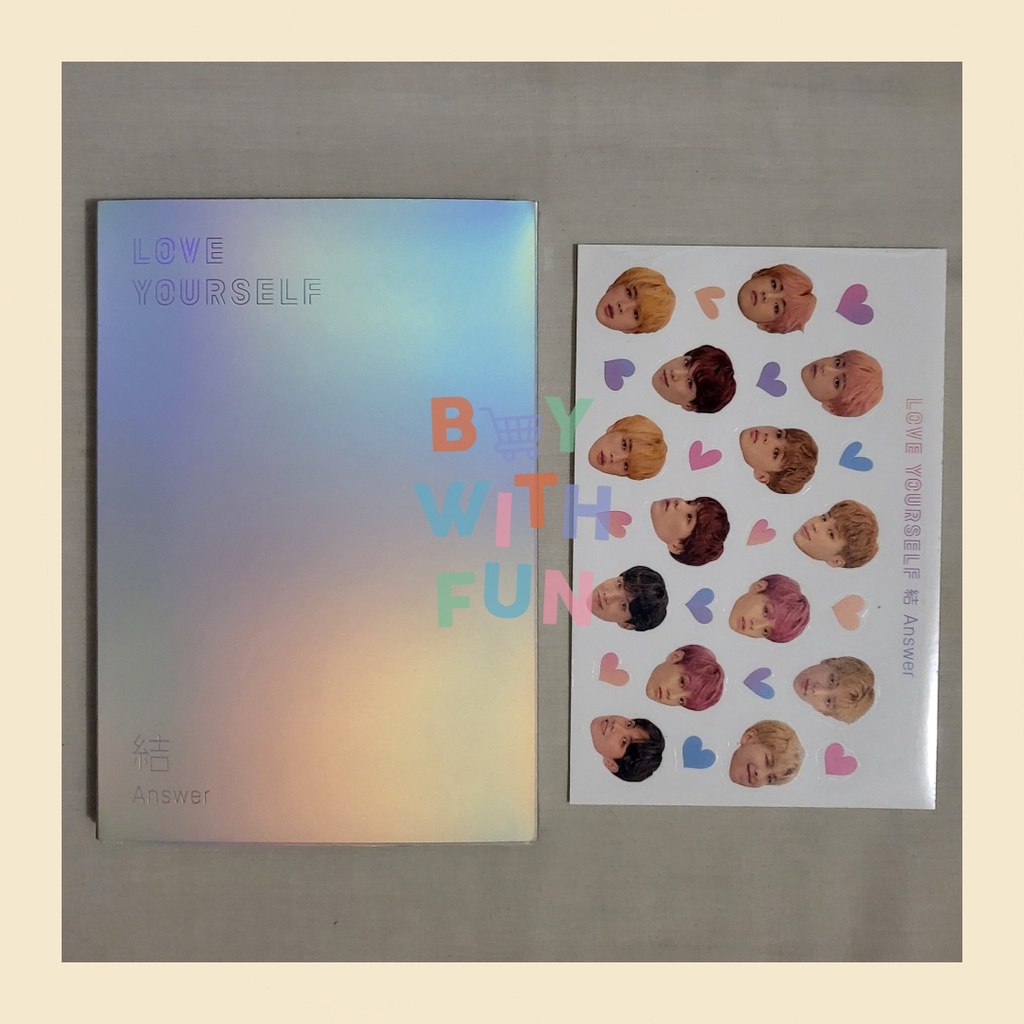 Jual [AM] - Album BTS LY Answer F (Album Only) | Shopee Indonesia