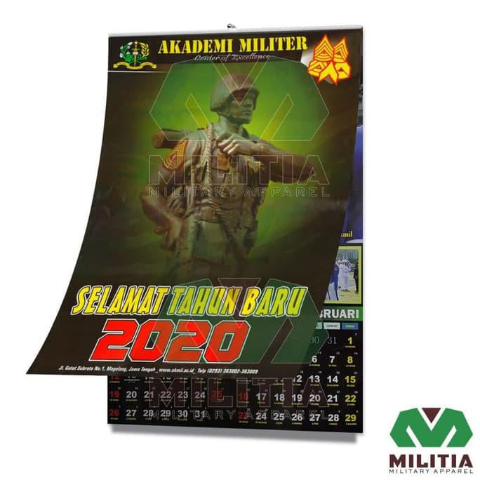 Jual Kalender Dinding Akmil Akademi Militer Tahun 2020 | Shopee Indonesia