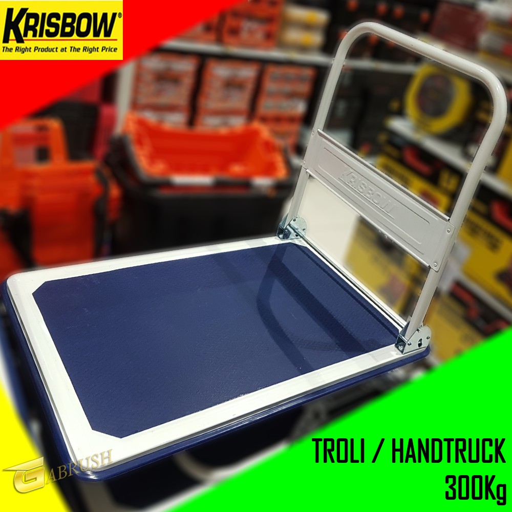 Jual Troli Hand Truck 300kg, Krisbow Trolley | Shopee Indonesia