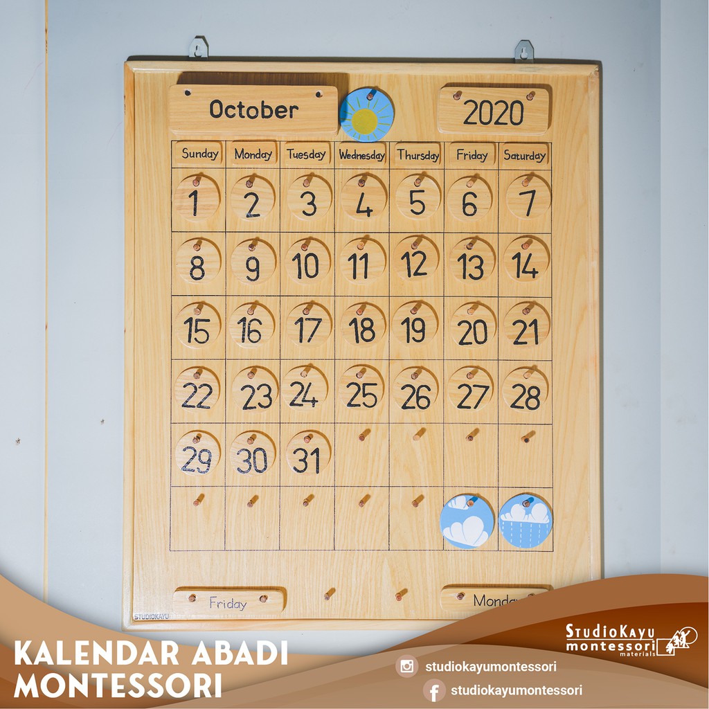 Jual Kalender/Calender Abadi Montessori | Shopee Indonesia
