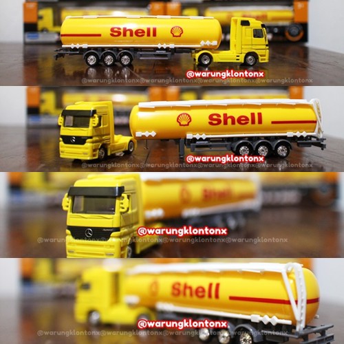 Jual Diecast Super Hauler Mercedes Benz Actros Truck Shell | Shopee ...