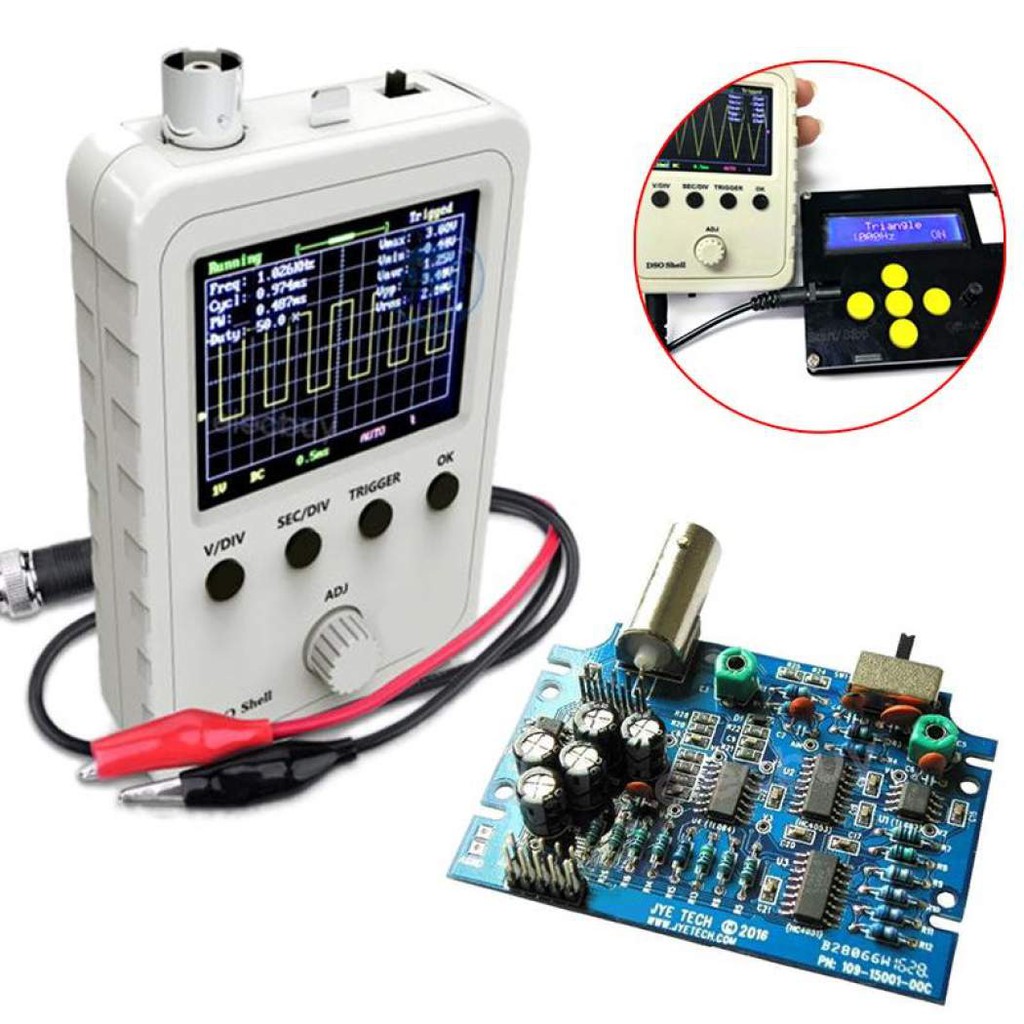 Jual Oscilloscope Mini Osiloskop Digital DSO150 | Shopee Indonesia