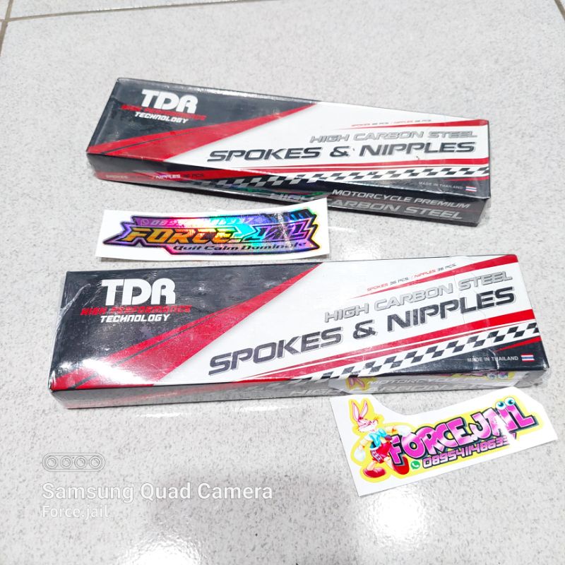 Jual jari jari TDR RUJI TDR RING 17 set depan belakang untuk GL MEGAPRO ...