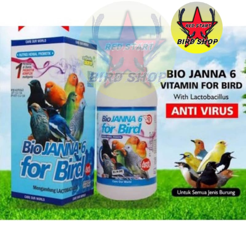 Jual BIOJANNA6 FOR BIRD multivitamin burung | Shopee Indonesia