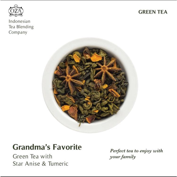 Jual OZA Tea - Grandma's Favourite | Artisan Tea - Green Tea ...