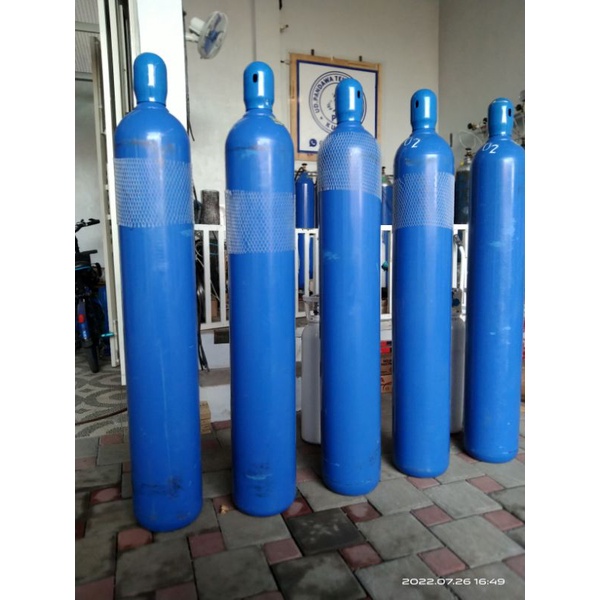 Jual Tabung oksigen ukuran 6m3 Baru + isi oksigen / Tabung oksigen ...