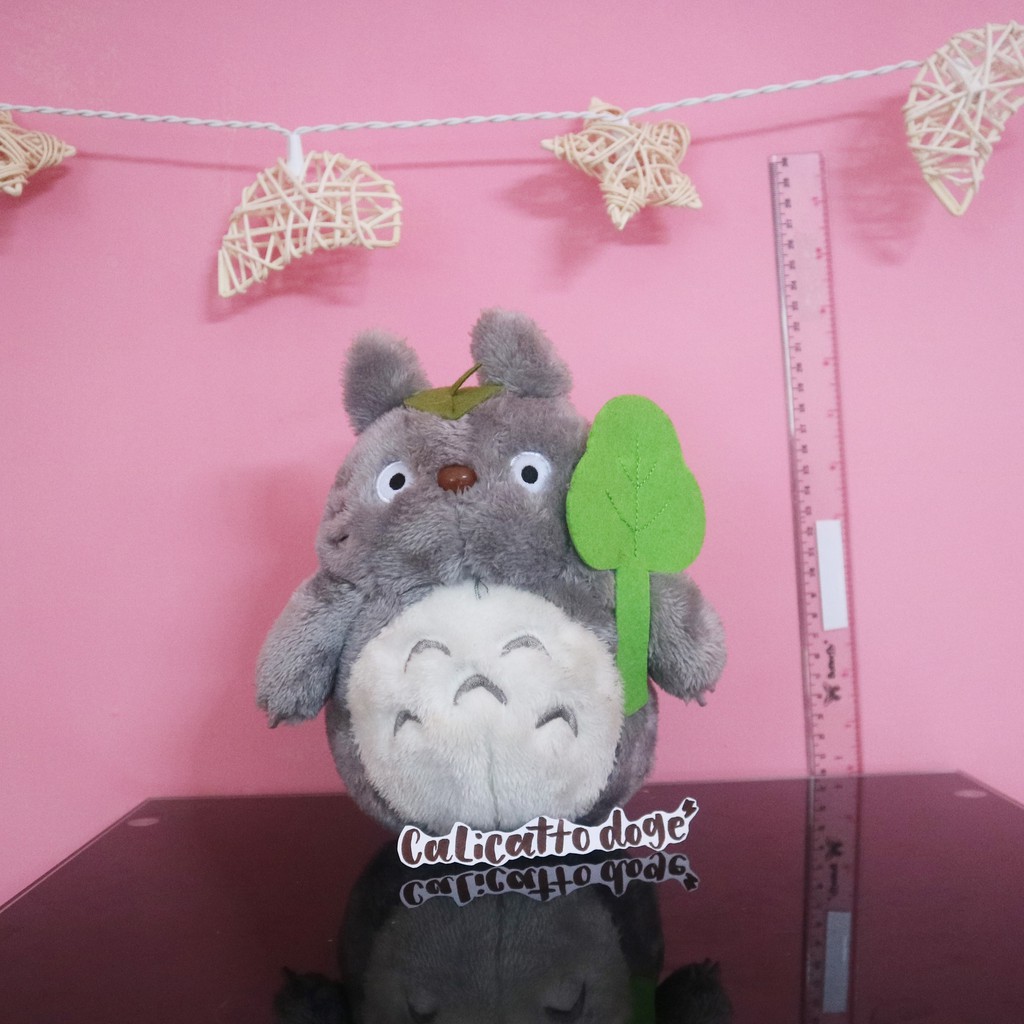 Jual Boneka Totoro My Neighbor Totoro Studio Ghibli 22 cm | Shopee ...