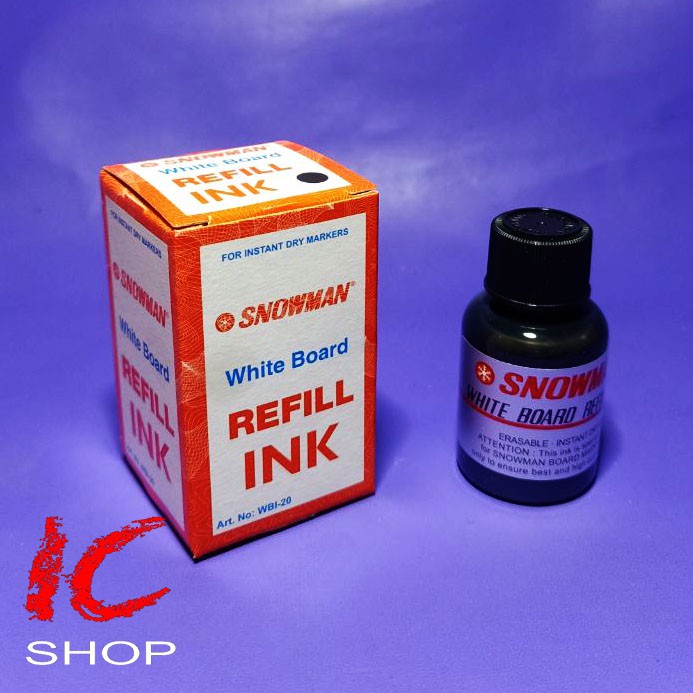 Jual Tinta refill spidol WhiteBoard Snowman | Shopee Indonesia