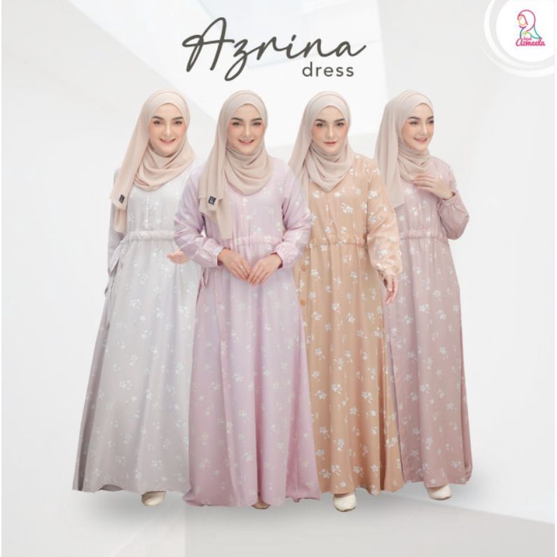 Jual AZRINA DRESS By Azmeela | Shopee Indonesia