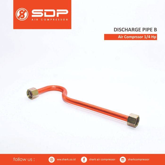 Jual Discharge Pipe B kompresor SDP 1/4Hp | Shopee Indonesia