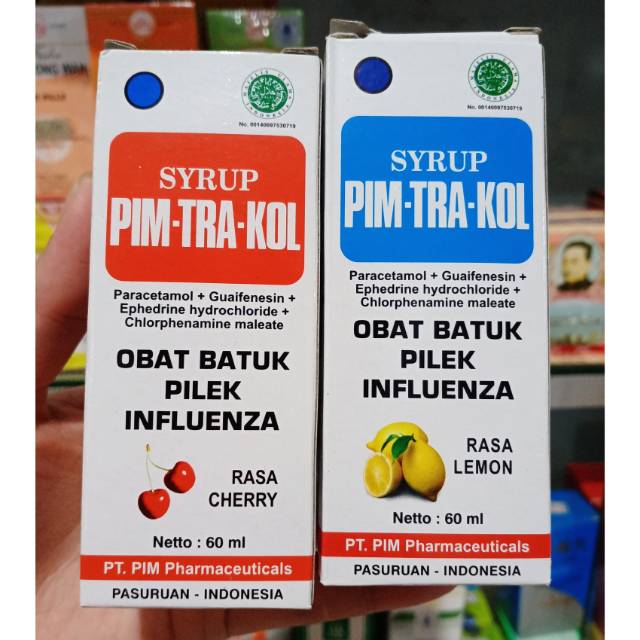 Jual Pimtrakol Syrup Obat batuk pilek influenza | Shopee Indonesia