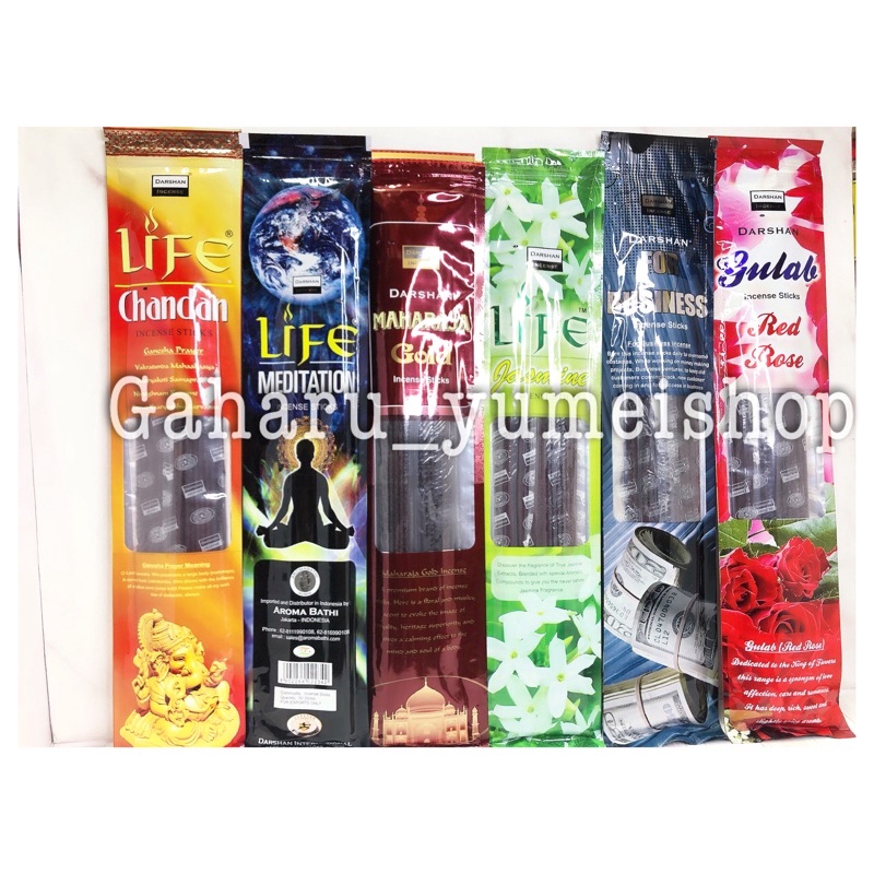 Jual Dupa Buhur India Darshan Insence Stick Aromaterapi | Shopee Indonesia