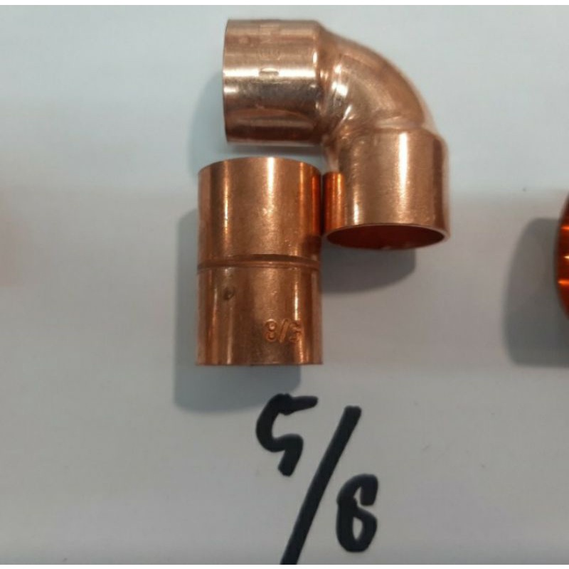 Jual elbow knee pipa tembaga ac 5/8 inch 15,88 mm | Shopee Indonesia