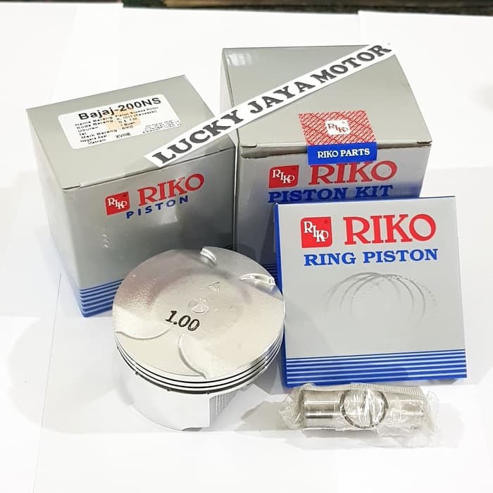 Jual PISTON KIT SEHER BAJAJ PULSAR 200NS 200 NS KAWASAKI STANDAR 50 100 RIKO | Shopee Indonesia