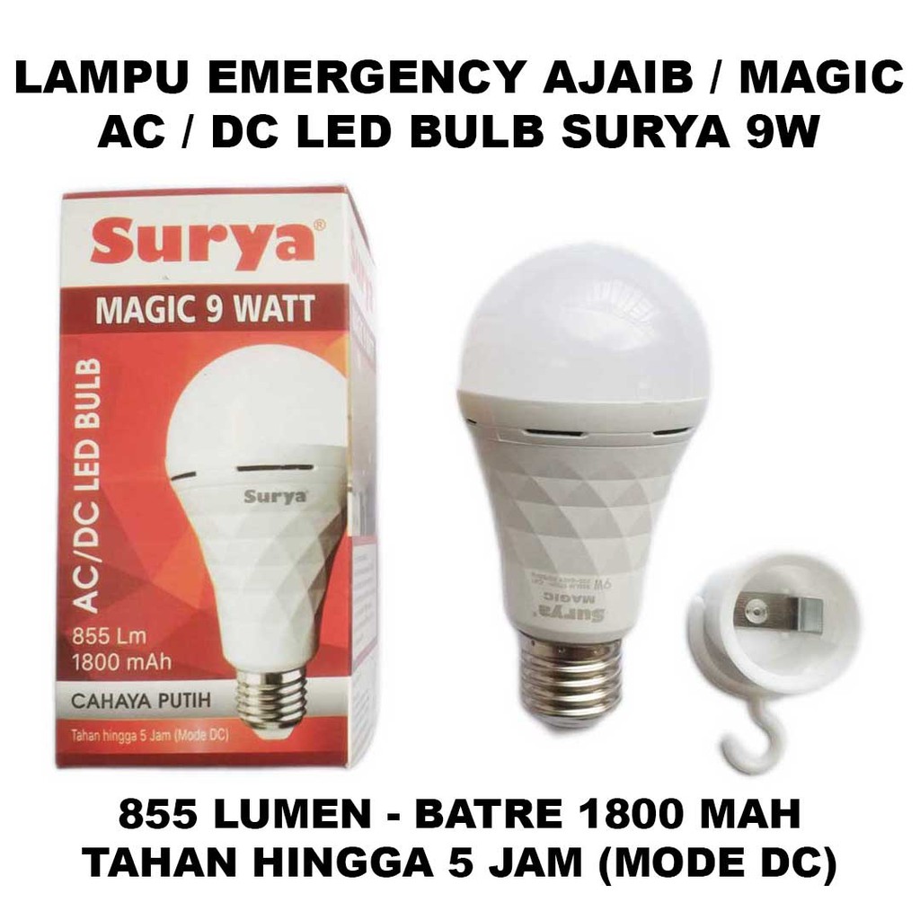 Jual Lampu Emergency LED|Lampu Darurat |9 Watt / 12 Watt / 18 Watt ...