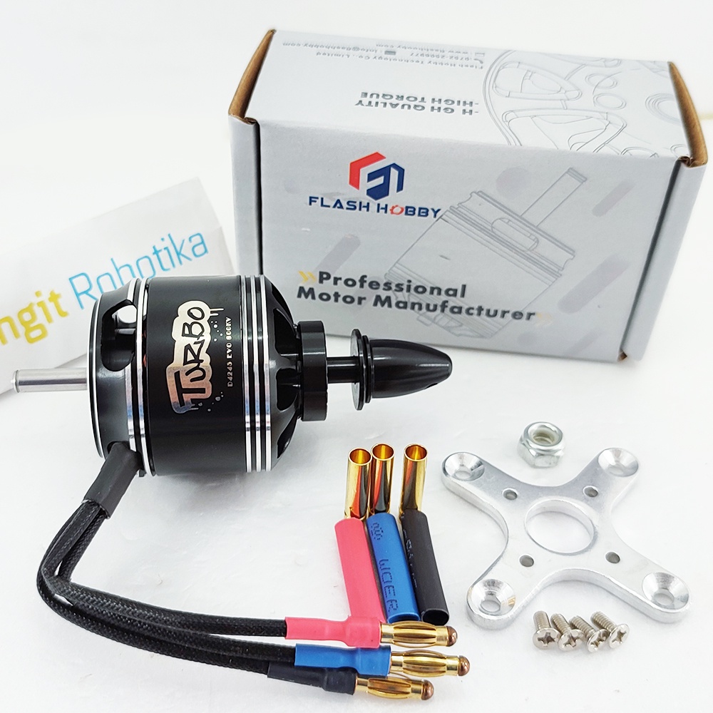 Jual Motor Brushless FlashHobby EVO D4245 800KV 4245 800 KV EVO Series ...