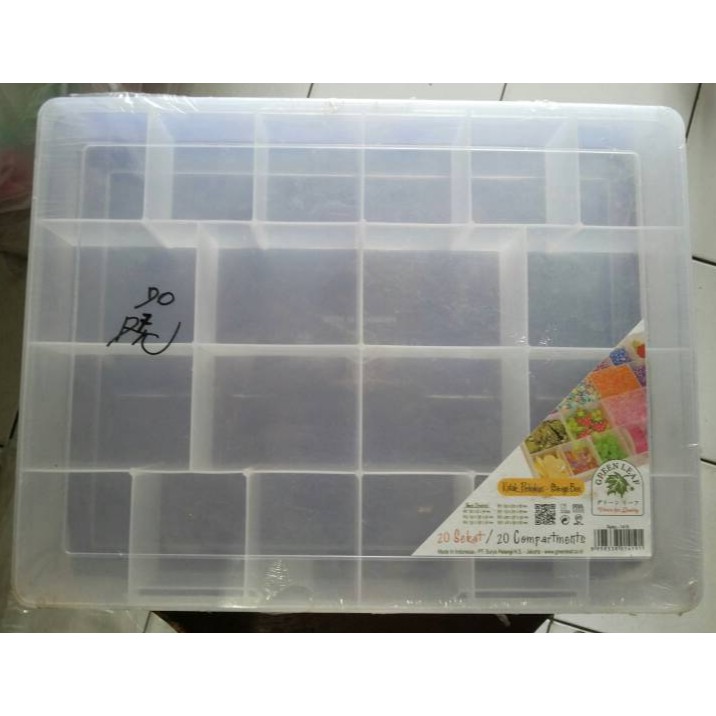 Jual KOTAK PERKAKAS 20 SEKAT GREEN LEAF 1419 / TEMPAT SPARE PART ...