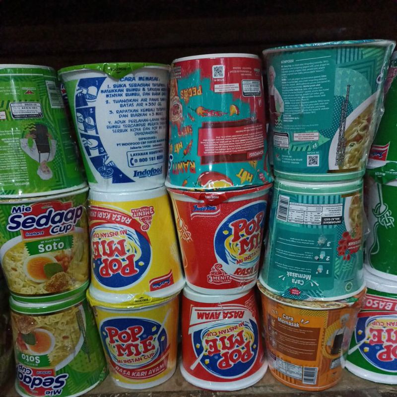Jual Mie Cup all varian @81g ( per 1 pcs) | Shopee Indonesia