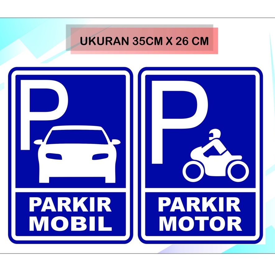 Jual rambu parkir petunjuk parkir | Shopee Indonesia