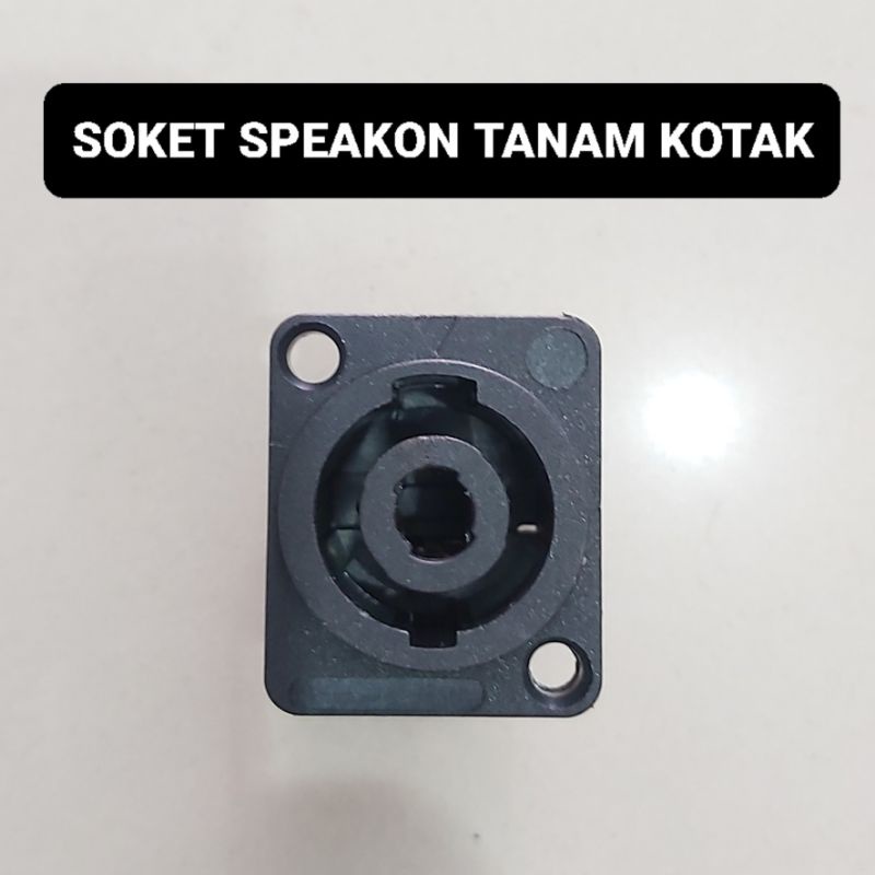 Jual SOKET SPIKON TANAM SPICON SPEAKON | Shopee Indonesia