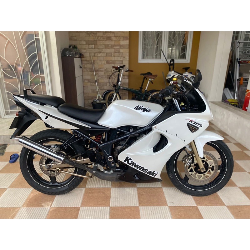 Jual kawasaki ninja rr 2008 rr old albino putih | Shopee Indonesia