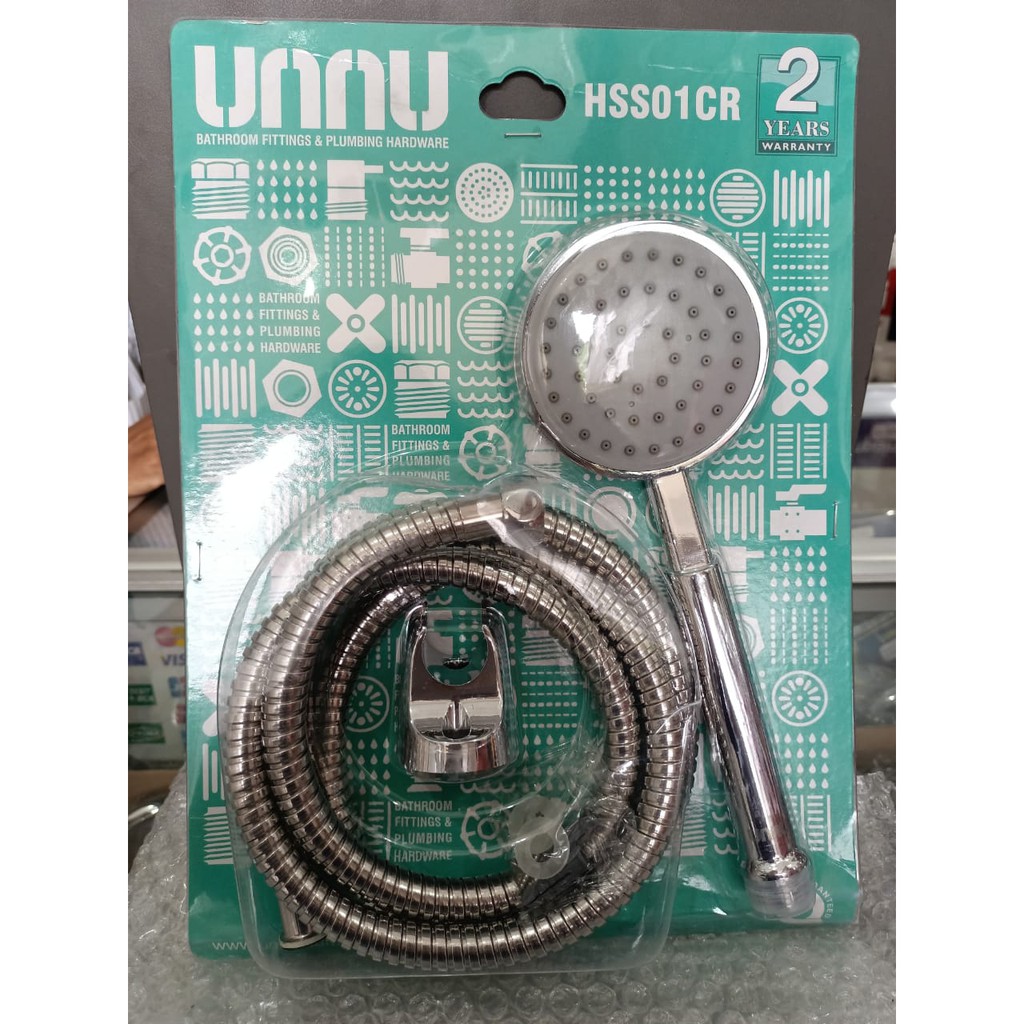 Jual Hand Shower Mandi UNNU HSS 01 Chrome 1/2" ( Kecil ) | Shopee Indonesia