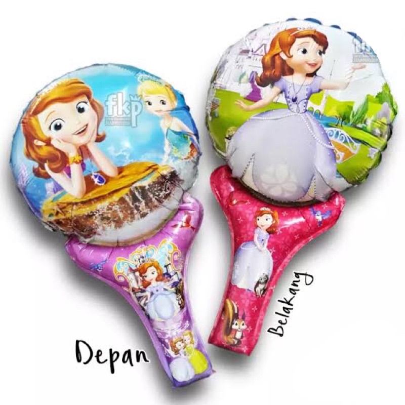 Jual Balon Foil Stick Pentung Tongkat Karakter Princess Sofia The First ...