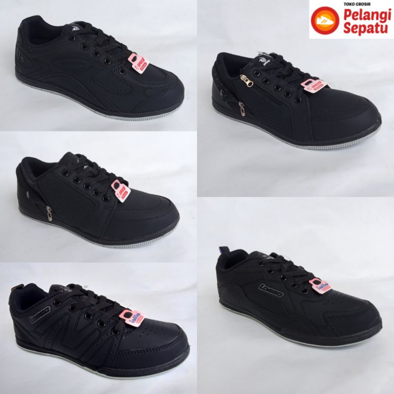 Jual Sepatu Sekolah Hitam - Loggo & Speed Original | Shopee Indonesia
