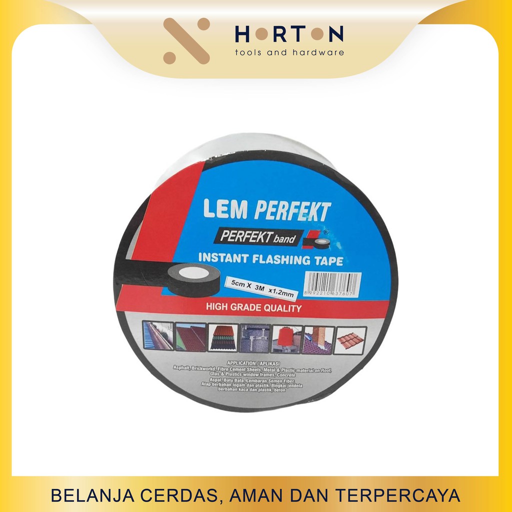 Jual Perfek Band Lakban Anti Bocor Waterproof Alumunium Foil Lakban ...