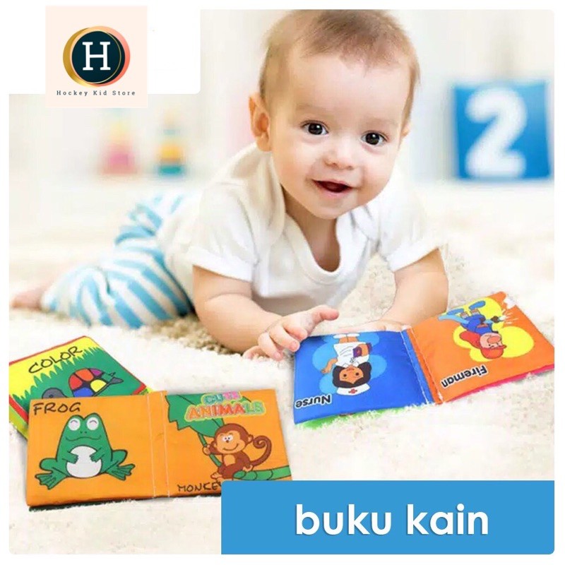 Jual Cloth Book / Buku Kain Bayi / Mainan Edukasi Bayi | Shopee Indonesia