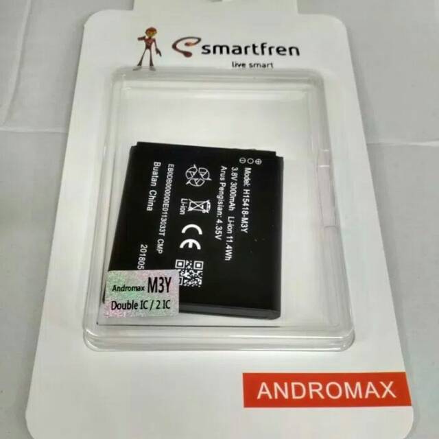 Jual BATTERY BATRE BATERAI SMARTFREEN ANDROMAX M3Y MODEM WIFI ORIGINAL ...