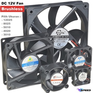 Jual Cooling Fan Brushless Kipas Panel Mini Pendingin Heat DC 12v 12 V ...