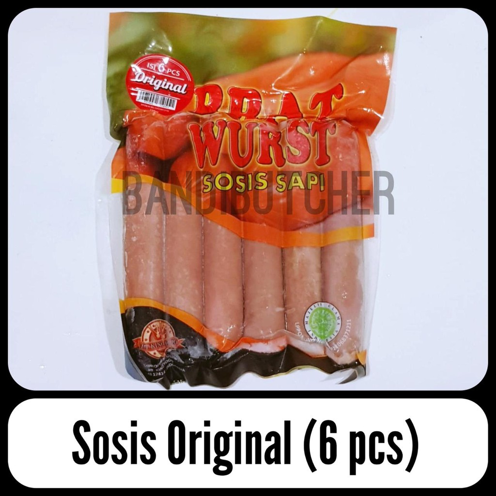 Jual Sosis Sapi Original - Beef Sausage Bakar Bratwurst Original King ...