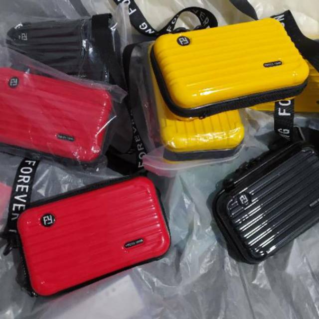 Jual (UDAH ADA BRACKET)Tas koper kecil sepeda lipat BAHAN KERAS dengan ...