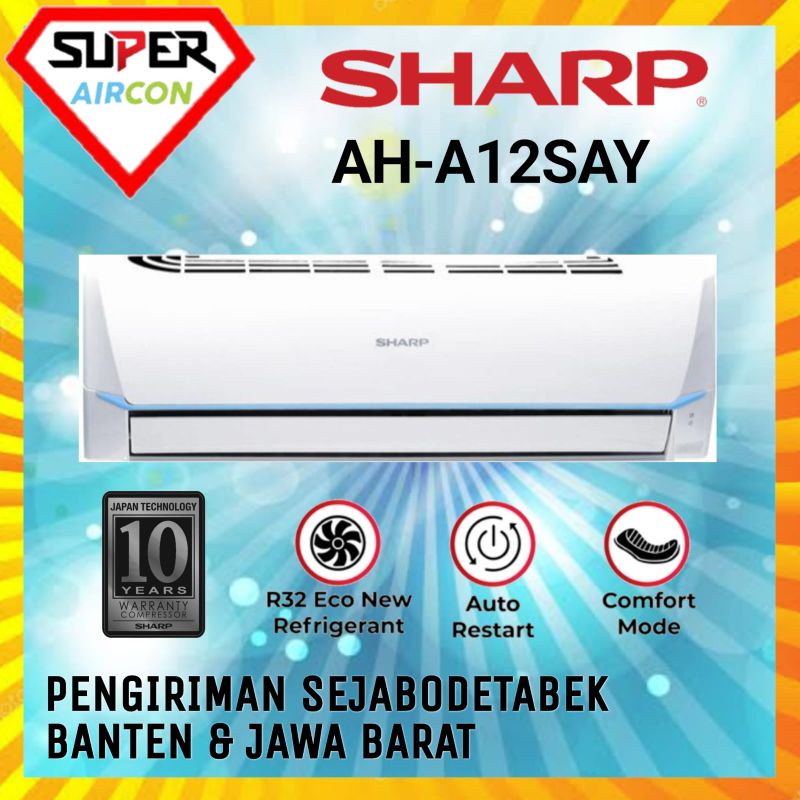 Jual AC SHARP AH - A 12 SAY 1,5 PK THAILAND AC SHARP AH-A-12SAY HARGA ...