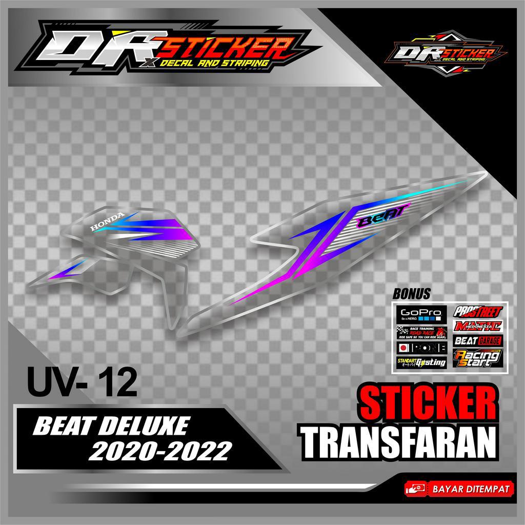 Jual Sticker Transparan Striping Variasi Beat New Deluxe 2020-2022 New ...