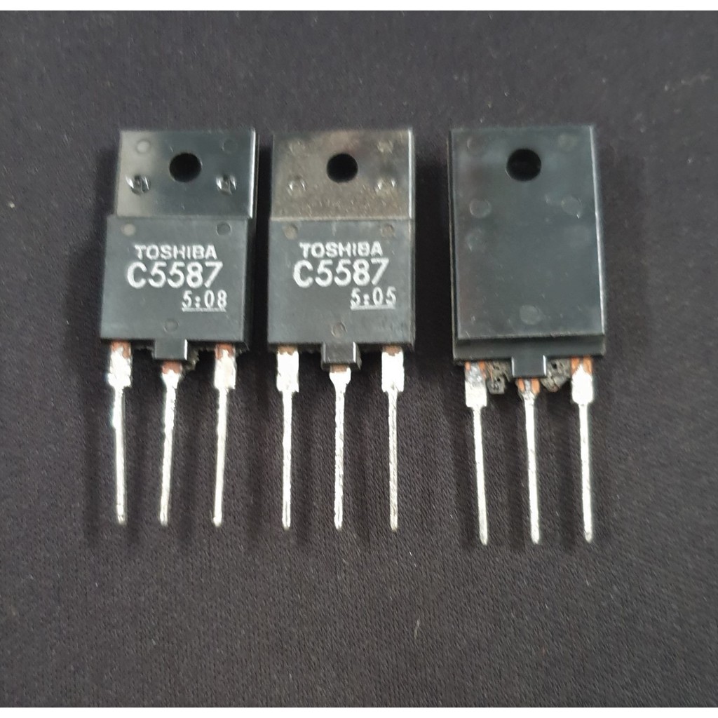 Jual Transistor C5587 Silicon NPN Triple Diffused MESA Type - Toshiba | Shopee Indonesia