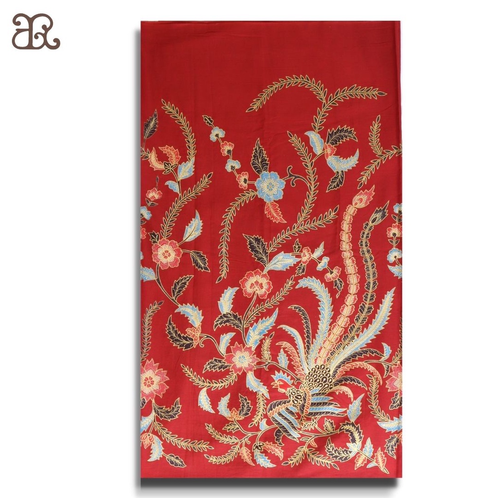Jual Kain Batik Meteran Potongan Prada Motif Peksi Merah | Shopee Indonesia