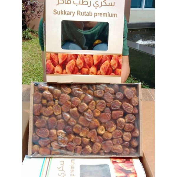 Jual Kurma sukari lina oasis rutab premium 3kg sukkary rutab premium ...