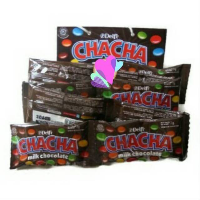 Jual Coklat chacha 1 pak isi 30 pcs / coklat permen chacha 7 gr / delfi ...