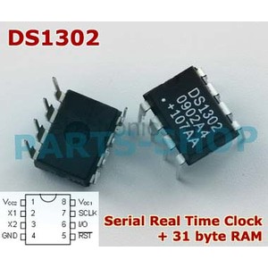 Jual DS1302 Serial Real Time Clock with 31 Byte RAM RTC DS1302Z dip-8 ...