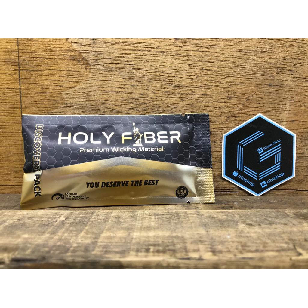 Jual MINI - Holy Fiber Discovery Pack Cotton Kapas USA Vape Small pack ...