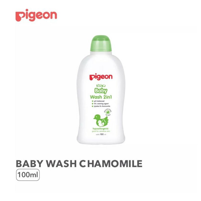 Jual Pigeon Baby Wash 2 in 1 Sabun + Sampo 100 ml / 200 ml | Shopee ...