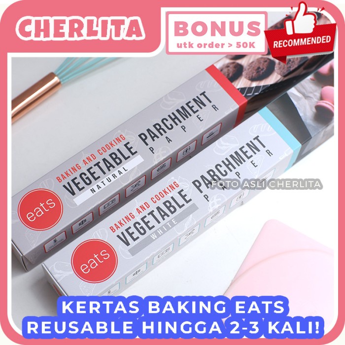 Jual Baking Paper Eats Made in France Vegetable Paper Anti Lengket ...