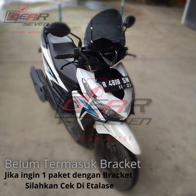 Jual Windshield Universal Raiben Non Bracket Pelindung Dada Motor Dari ...