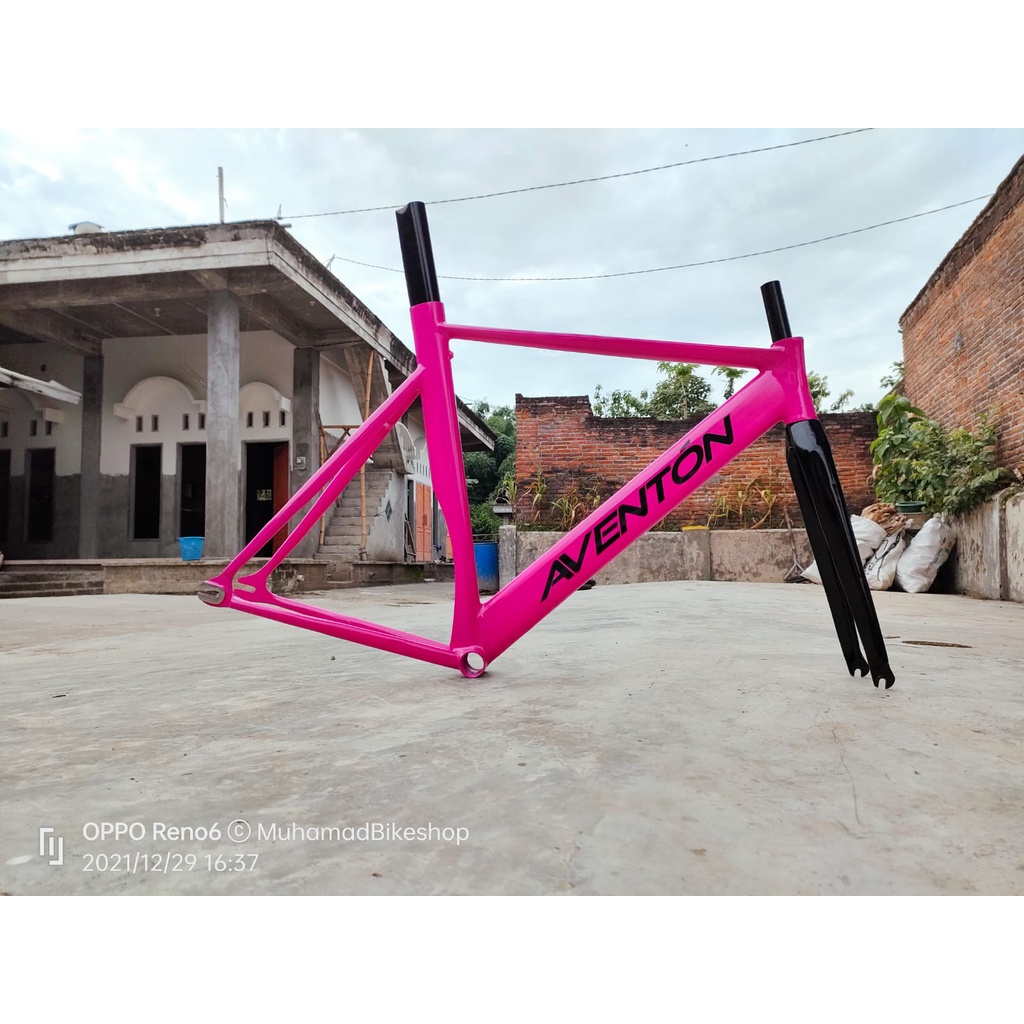 Jual KERANGKA SEPEDA FIXIE AVENTON | FRAME FIXIE CUSTOM | HARGA SEPEDA ...