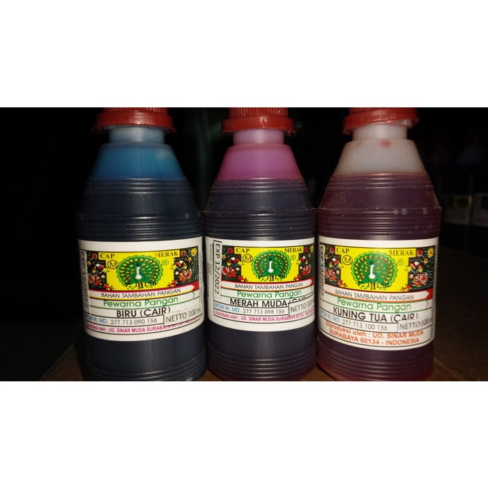 Jual Pewarna Makanan Cap Merak 100gr | Shopee Indonesia